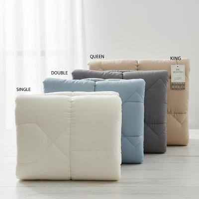 China Polyester Fill Material 150400gsm Home Bedding Comforter Sets in Single Double Queen King Sizes Suitable for All Seasons for sale