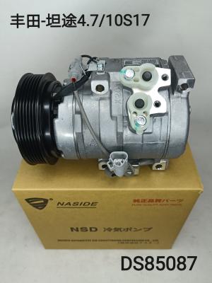 China Auto AC Conditioning Compressor For TOYOTA TUNDRA 4.7 10S17C with Clutch NEW for sale