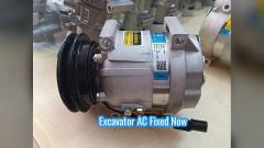 Hyundai Excavator AC Compressor 11Q6-90040 New