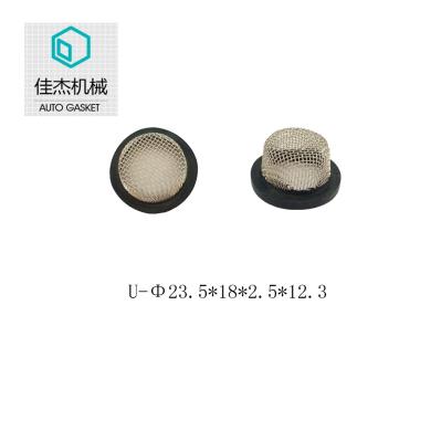China RUBBER wrapping filter gasket for sale