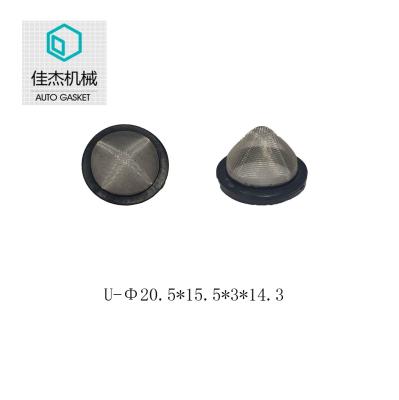 China RUBBER  filter mesh gasket for sale