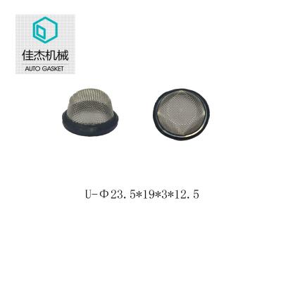 China Jiajie flexible pipe water inlet filter mesh gasket for sale