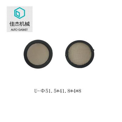 China rubber&plastic wrapping SS304 filter for sale