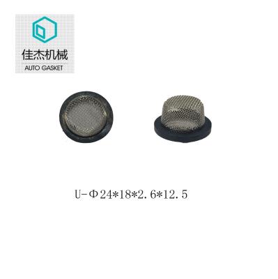 China Haining Jiajie rubber&plastic wrapping filter mesh gasket for sale