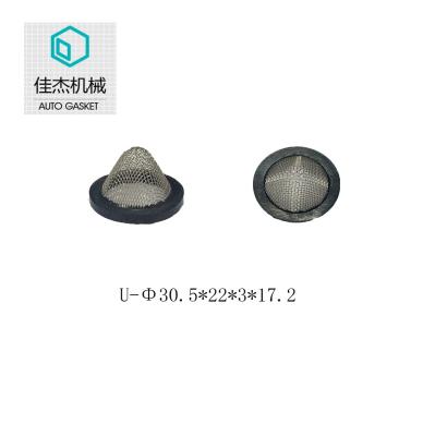 China Jiajie rubber&plastic wrapping filter mesh gasket for sale