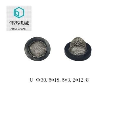 China Jiajie rubber  wrapping filter mesh gasket for sale