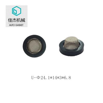 China rubber&plastic wrapping mesh gasket on water cleaning machine for sale