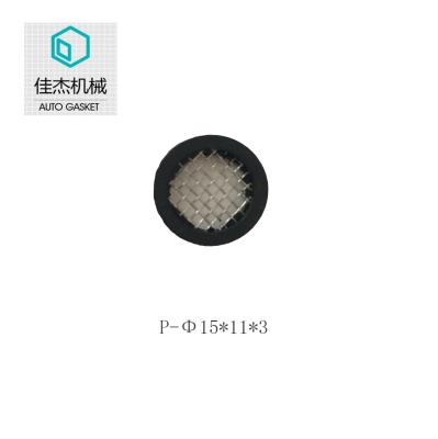 China Haining jiajie rubber filter mesh gasket for high pressure cleaning machine for sale
