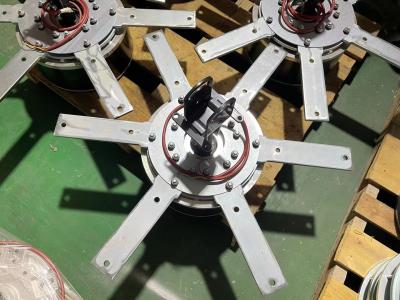 China Aluminum Alloy Blade Industrial Ceiling Fan 24ft 1.5kw Big Ceiling HVLS Fans for sale