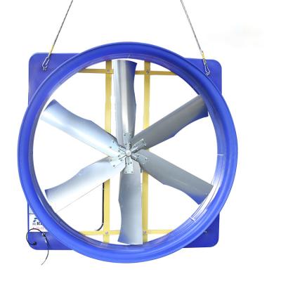 Cina Valvulare di circolazione del bestiame in acciaio galvanizzato volume d'aria con 1830 mm di diametro della lama in vendita