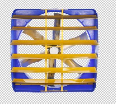 Ventilatore di raffreddamento per pollame di volume 1830 mm Diametro della lama Ventilatore di ventilazione per bestiame in PE