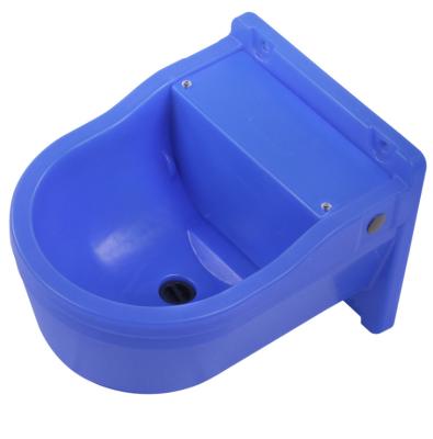 China Rust Resistant Coating Livestock Water Bowl Suitable For Cattle In Blue for sale