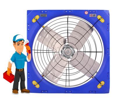 中国 高強度フレームの産業用家畜扇風機 販売のため