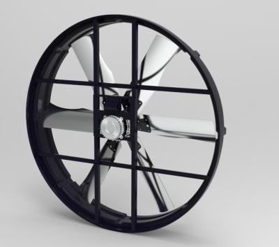 Ventilatore di scarico industriale ad alta velocità ed elevata efficienza di ventilazione