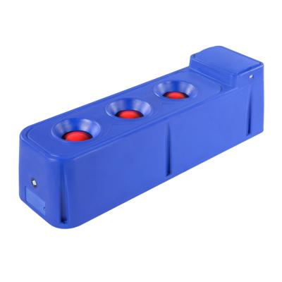 China Heavy-duty Impact Resistant Polyethylene Livestock Auto Waterer with 140L Water Capacity and Integrated Heating System for sale