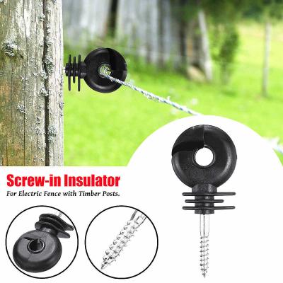 China Electric Fence Insulators For Wood Posts Featuring Superior Insulation And Easy-Screw Design for sale