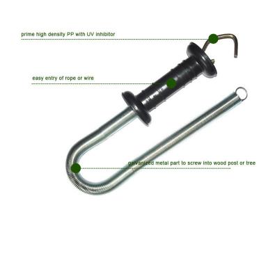 China 5mm Galvanised Top Hook Gate Handle Hardware for sale