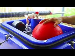 Automatische wasmachine LLDPE 40L met gebruikmaking van een waterleiding