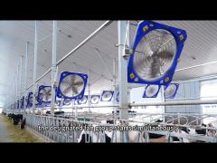 Powerful Industrial Fan with 1.1A Current and 38''/0.96m Blade Diameter