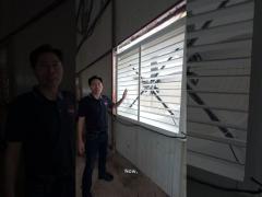 72 Panel Industrial Exhaust Fan with 120193m3 Max Airflow