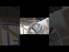large air volume poultry livestock exhaust fans fiberglass blades axial flow fan