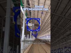 modern industrial fan 5m/s wind speed at 6 meters distance for superior airflow