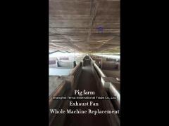 livestock barn exhaust fan with 52.9m³/h air volume and 1.7a current