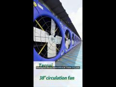 38 inch circulation fan with high efficiency and low noise for industrial ventilation