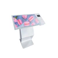 China Ips Screen Interactive Touch Kiosk With Scanner Receipt Printer for sale
