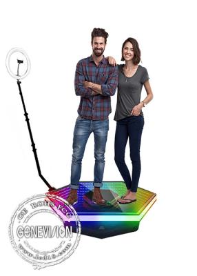 China van het de cabine toont de verre automatische roterende huwelijk van de 360 graad selfie foto van de de barpartij levende het overleg videodans fotocabine 360 Te koop