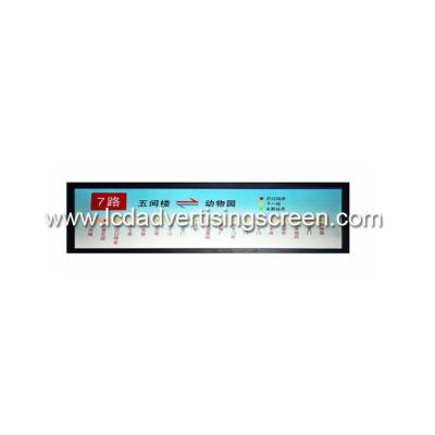 Cina Pidocchio LCD allungato fissato al muro 1000 di luminosità del contrassegno di Digital del BUS del pannello di Antivari in vendita