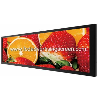 China De supermarkt rekte Barlcd Brede de Monitorscherm uit van de Reclamevertoning het ultra Te koop