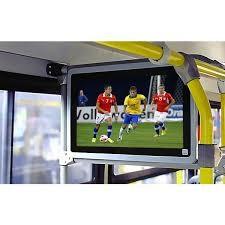 Cina Esposizione LCD del monitor dello schermo TV di pubblicità del contrassegno di Digtal del bus di Android del supporto del tetto in vendita