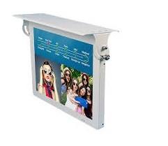 Cina Esposizione LCD del monitor dello schermo TV di pubblicità del contrassegno di Digtal del bus di Android del supporto del tetto in vendita