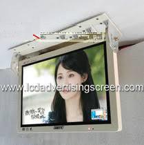 Cina schermo di pubblicità del bus 19inch, media dell'affissione a cristalli liquidi che annunciano il piccolo schermo del giocatore in vendita