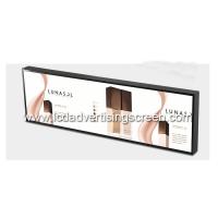 China Super Slim Stretched Bar LCD Screen Advertising Display Android Version for sale