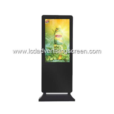 Cina Monitor all'aperto Sunviewable, chiosco all'aperto di pubblicità del contrassegno di IP65 Digital del totem in vendita