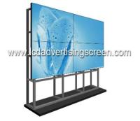 China Multi Panel 2x3 Lcd Video Wall Display Floor Stand Touch Screen for sale