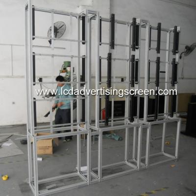 China Het multicomité 2x3 Lcd Videotouche screen van de de Vloertribune van de Muurvertoning Te koop