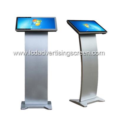Cina Podio tutto compreso di tocco di vittoria 10 di HD del touch screen del PC pieno del chiosco 18.5inch Floorstand in vendita