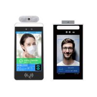 China 8 Inch Wifi Digital Signage Remote Keyless Entry Face Recognition With Temperature Sensor for sale