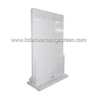 China Android Wifi Network Standing Lcd Advertising Display with LED Subtitle Screen display for sale