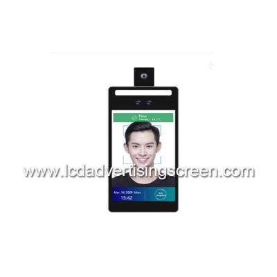 Cina Schermo LCD di pubblicità di Android del corpo umano di temperatura del rivelatore a 8 pollici di misura con la base da tavolino in vendita