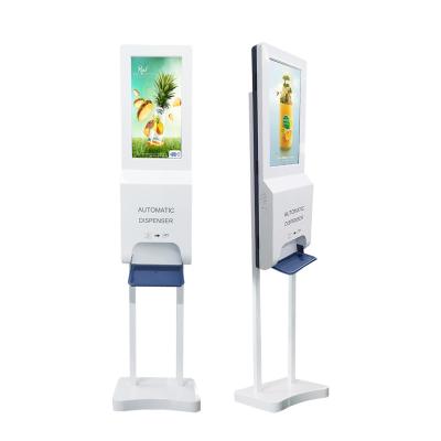 China Der hohen Auflösung Flaschen-Auto-Zufuhr des LCD-Werbungs-Schirm-Handreiniger-1000ml zu verkaufen