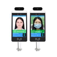 China Resolution 1280 * 800 IP65 Face Recognition Infrared Thermometer for sale