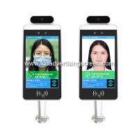 China Remote Control 800×1280 Face Recognition Infrared Thermometer for sale