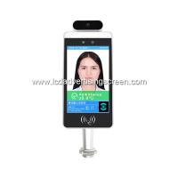 China Remote Control 800×1280 Face Recognition Infrared Thermometer for sale