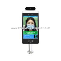 China Remote Control 800×1280 Face Recognition Infrared Thermometer for sale