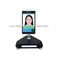 China 8 Inch IPS Face Recognition Infrared Thermometer for sale