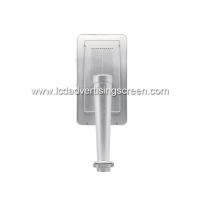 China 8 Inch IPS Face Recognition Infrared Thermometer for sale